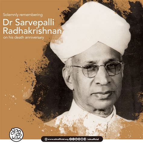 All Solemnly Remembering Dr Sarvepalli Radhakrishnan On His Death