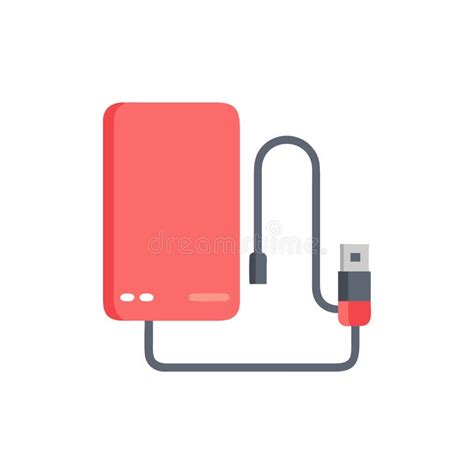 Understanding External Hard Drive Technology Stock Illustration Illustration Of Technology