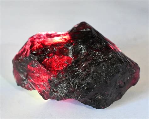 214 Ct Painite Gemstone 100 Natural Red Painite Rocks Rough Gemstone