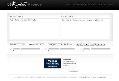 40 Useful Css Tools And Generators For Web Developers Creative Cancreative Can