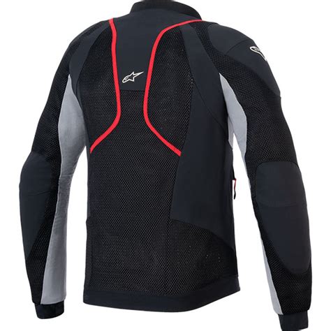 Alpinestars Troop Air Pro Textile Jacket Black Ash Grey Bright
