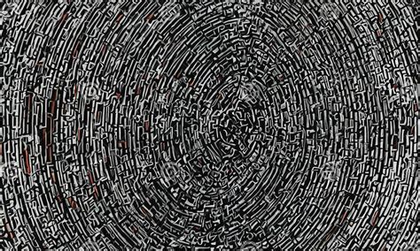 Close Up View Fingerprint With Intricate Ridges And Valleys Conveying