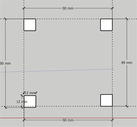 4 Rectangles In A Grid Sketchup Sketchup Community