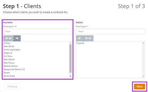 Using Runbooks
