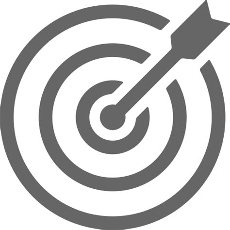 arrow dart exactly target icon
