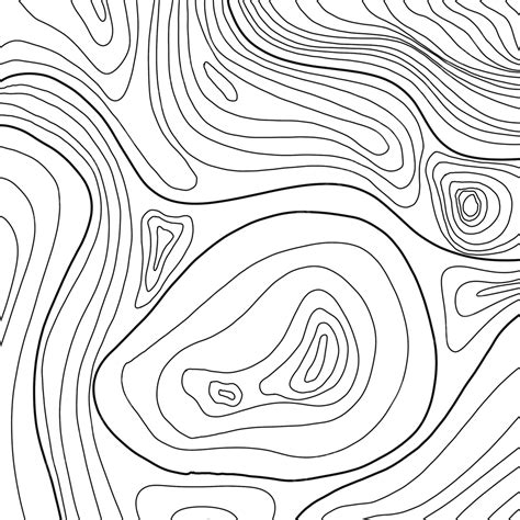 Topography Clipart Etc Contour Map Topography Map Sketch The Best