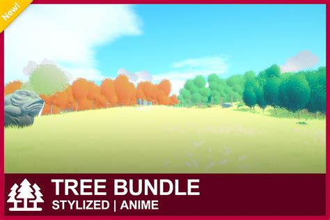 Stylized Trees Pack 3d Trees Unity Asset Store