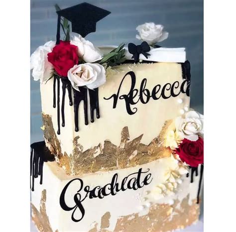 25 Ideas De Pasteles De Graduación Para Tener Un Recuerdo Inolvidable
