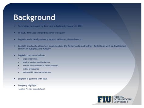 Ppt A Feature Based Analysis And Comparison Of It Automation Tools Comparing Kaseya To Logmein