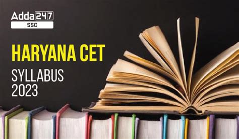 Haryana Cet Syllabus 2023 And Check Updated Exam Pattern Job Carnival