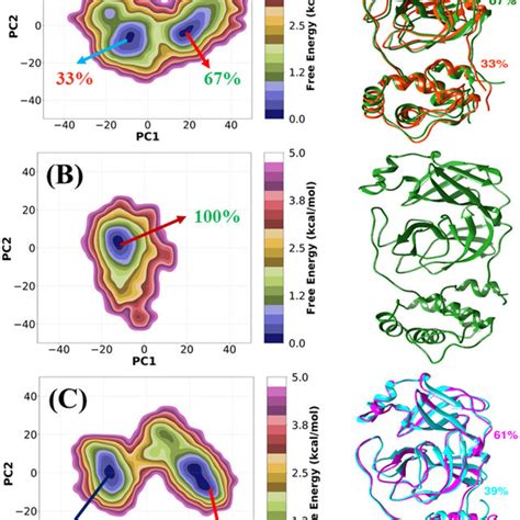 Dynamic Cross Correlation Map Dccm For A Apo B 3cl Pro