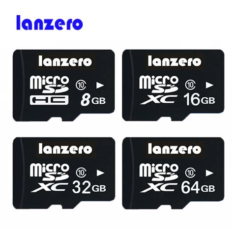 Lanzero Micro Tf Cards High Speed Memory Cards Class 10 Free Shipping