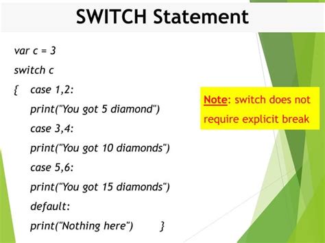 Control Structures In Swift Pdf