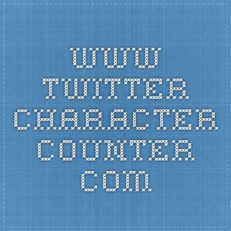 Twitter Character Counter Character Counter Messages Character