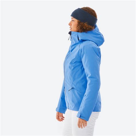 Veste Chaude De Ski Femme 500 Bleue Wedze Decathlon