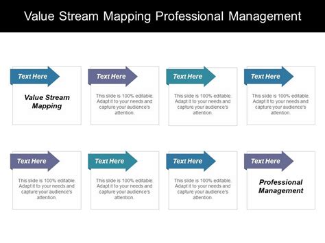 Value Stream Mapping Professional Management Ppt Powerpoint