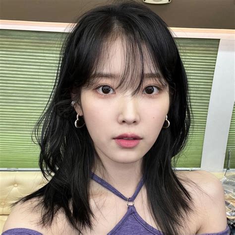 여자 연예인 아이유 머리 짧은 단발 단발펌 중단발 허쉬컷 앞머리 펌 머리색 변천사 헤어스타일 모음 네이버 블로그