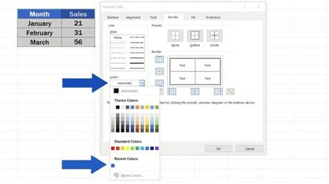 How To Make Borders In Excel