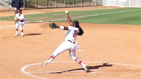 Nijaree Canady Led No 17 Stanford Softball In A No Hitter Over Liberty