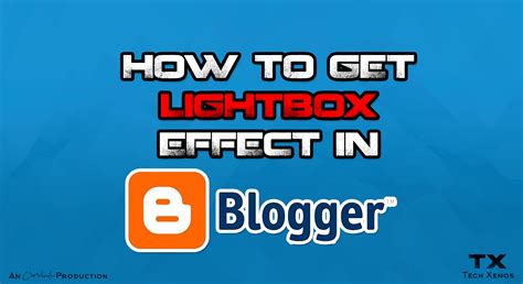 How To Get Images Popup When Clicked In Blogger Tech Xenos Best