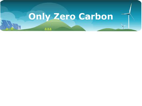 Meaning Of Zero Carbon