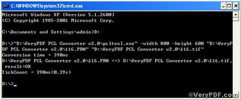Convert Prn To Tif And Set Page Size Via Command Line Verypdf