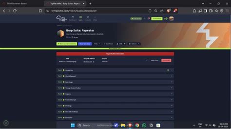 Cybersecurity Burpsuite Tryhackme Websecurity Ethicalhacking
