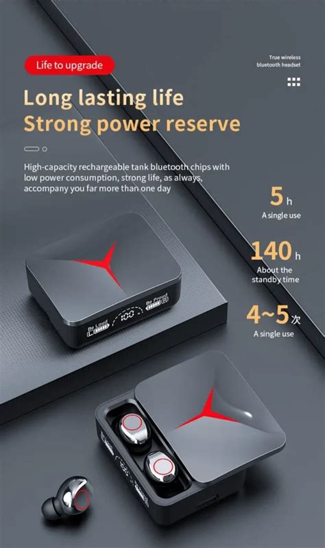 M90 Pro TWS Bluetooth Gaming Earbuds - Unique Accessories