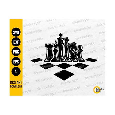 Chess Game Svg Chess Board Svg Chess Player T Shirt Deca Inspire