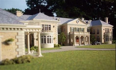 Models Of Four Wadia Associates Designed Greenwich Mega Mansions
