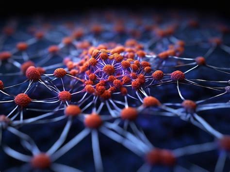 Premium Photo Micro Cell Responding To External Stimuli Showcasing