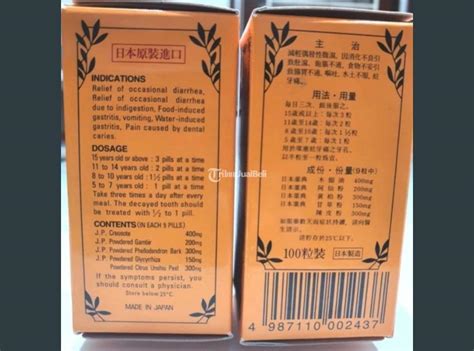 Seirogan 100 Pills Original Japan Trumpet Di Jakarta Utara Tribun