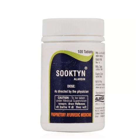 Sooktyn 100s Digestive Health Ayurvedic Medicine