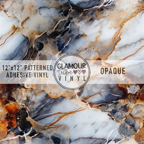 Neutral Marble 1 Glamour Tribe Vinyl