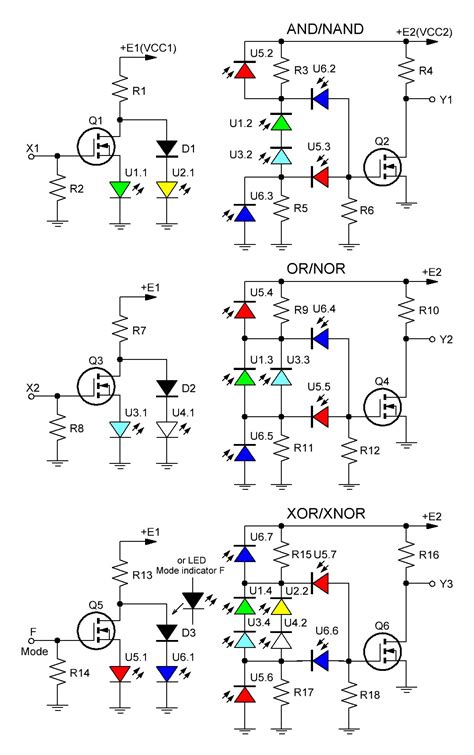 Universal Purpose Optoelectronic Logic Element With Input Optical