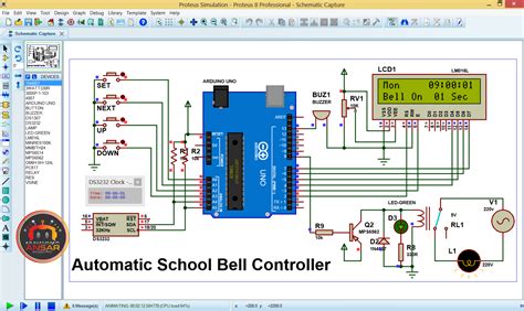 Automatic School Bell Controller Ma Robotic