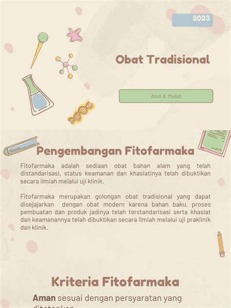 Pengembangan Fitofarmaka Pdf