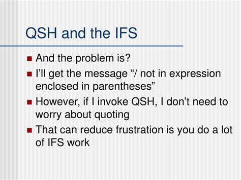 PPT Michigan ISeries Technical Education Conference QShell And The