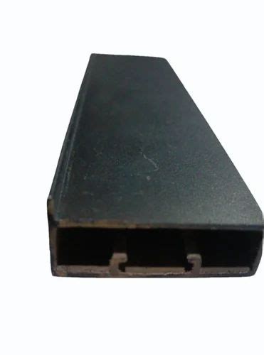 Rectangular Plain 45mm Aluminium Shutter Profile Finish Powder Coated