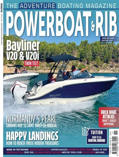 Powerboat RIB January February 2025 Collection Of Magazines In PDF