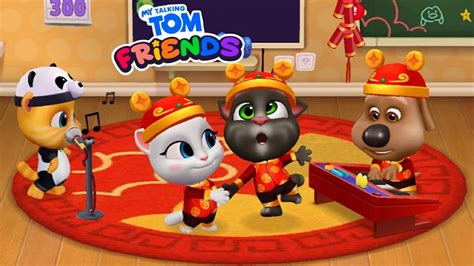 My Talking Tom Friends Lunar New Year Update Gameplay Walkthrough