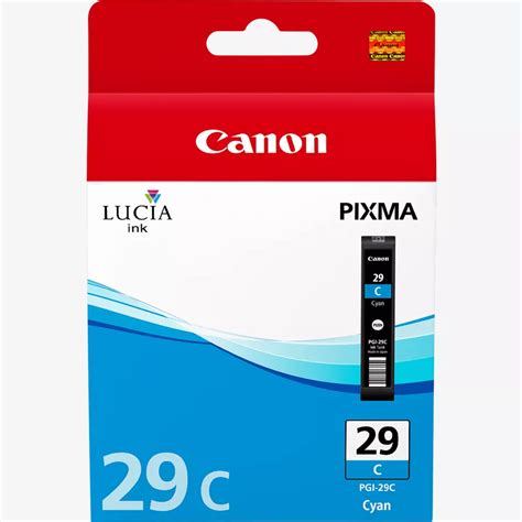 Comprar Tinteiro Ciano Canon Pgi 29c — Loja Canon Portugal