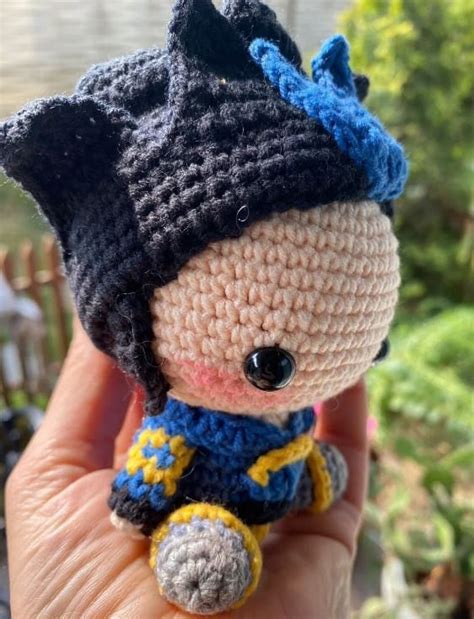 Valorant Yoru Doll Valorant Yoru Amigurumi Doll Valorant Character Doll