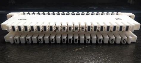 Pvc 10 Pair Krone Module At ₹ 130 Piece In New Delhi Id 2853679968188