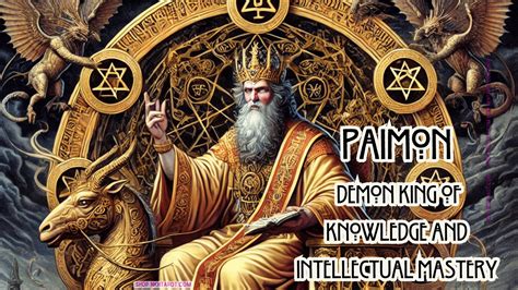 Paimon Demon King Of Knowledge And Intellectual Mastery Nkh Tarot