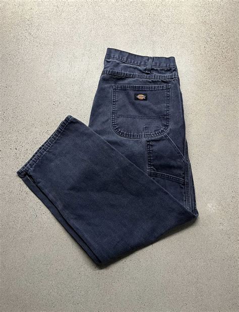 Vintage Vintage Dark Blue Dickies Work Wear Carpenter Pants Grailed
