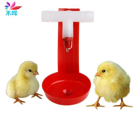 Poultry Hanging Water Drinking Cups Chicken Hen Automatic Fowl Drinker