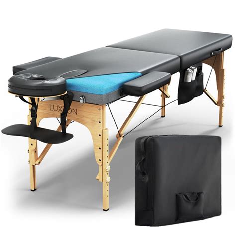 Luxton Home Premium Memory Foam Massage Table Easy Set Up Foldable