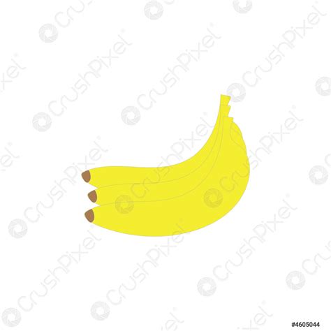 Banana Fruit Design Illustration Stock Vector 4605044 Crushpixel