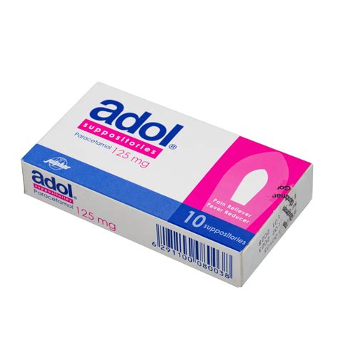 Adol Suppositories — Hospital Warehouse Kenya